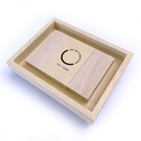 Handmade Obeche Wood Tray Frame (A5) – AOAP Projects