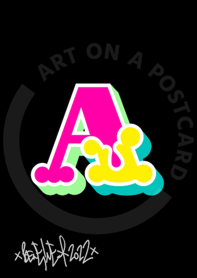 Ben Eine - Circus Font Letters, Hand-signed – AOAP Projects